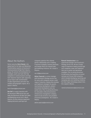Accenture white paper developing indirect channels | PDF