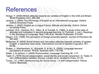 Accent variation and attitudes | PPT