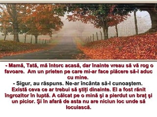 Accepta ma cum sunt | PPT