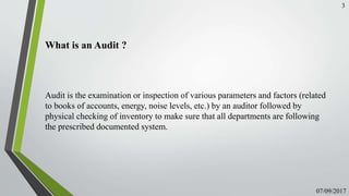 Acceptable outdoor and indoor noise levels audit | PPTX
