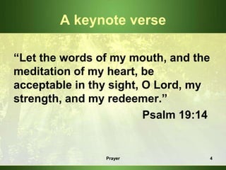 Acceptable prayer 1 | PPTX