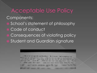 Acceptable use policy | PPTX