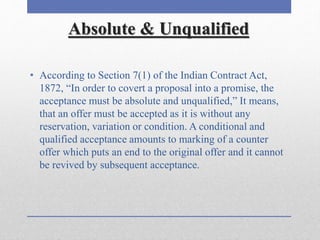 Acceptance and its essentials | PPTX