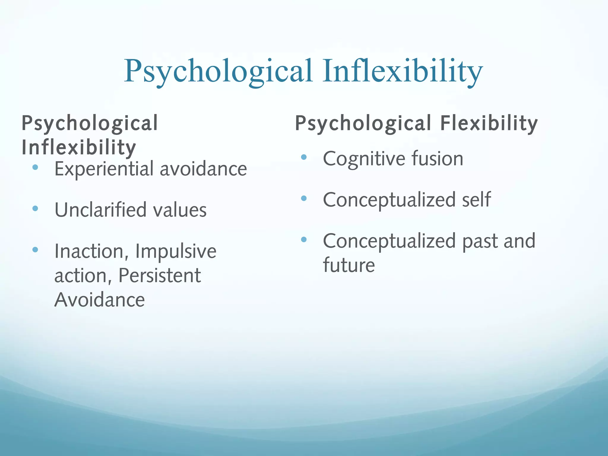 Acceptance and Commitment Therapy (ACT): Basics | PPT