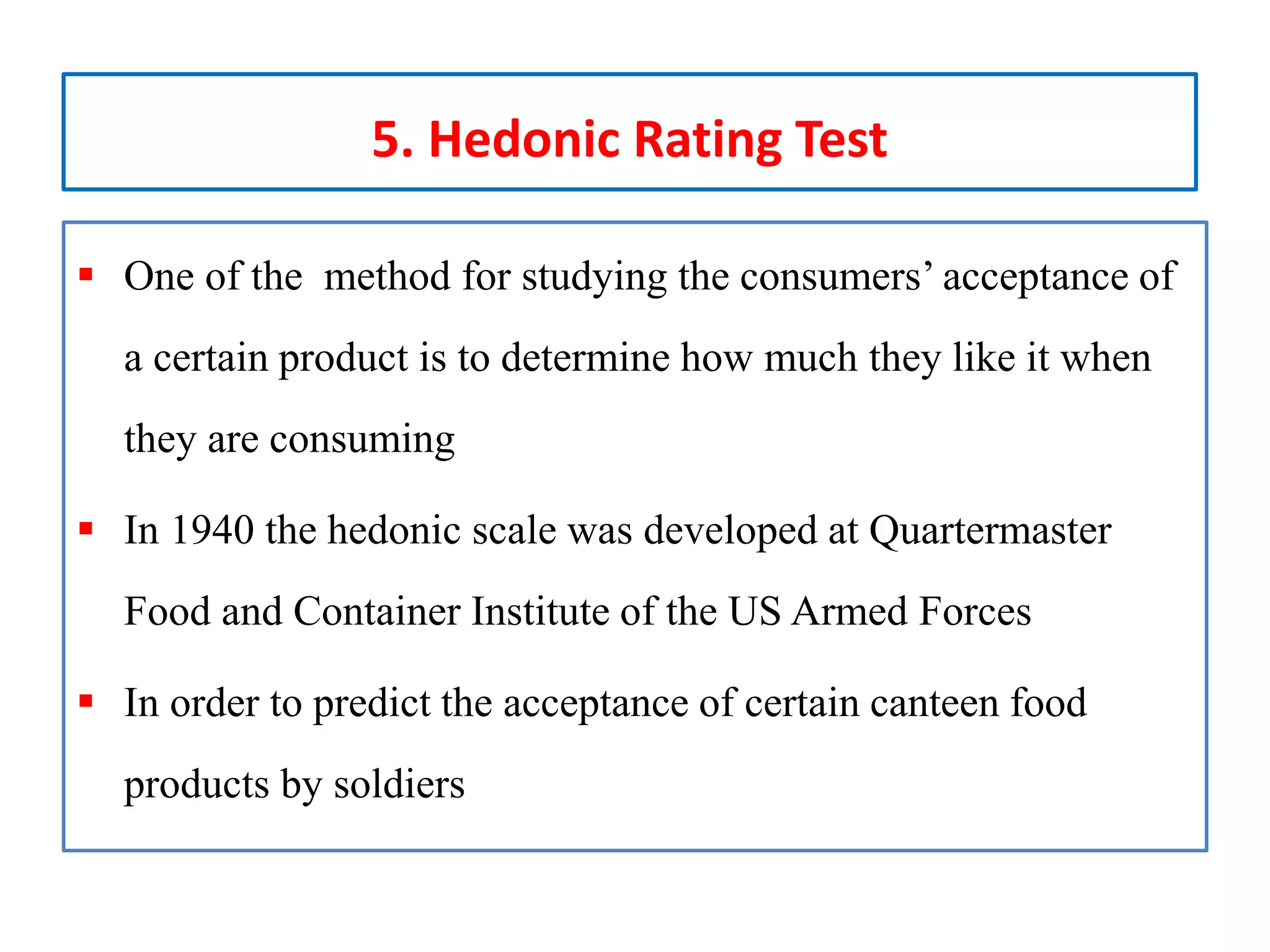 Acceptance-preference test | PPTX