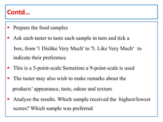 Acceptance-preference test | PPTX