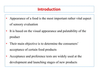 Acceptance-preference test | PPTX