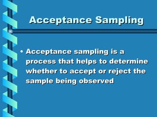Acceptance Sampling2 | PPT