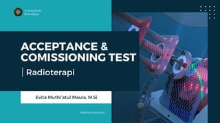 Acceptance test and commissioning test.pdf