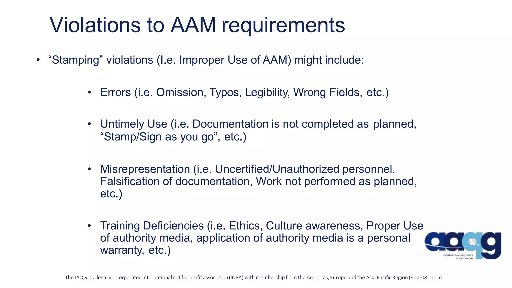 Acceptance authority as9100-d - traceability (1) | PPTX