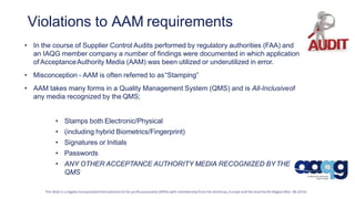 Acceptance authority as9100-d - traceability (1) | PPTX