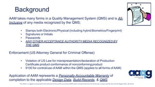 Acceptance authority as9100-d - traceability (1) | PPTX