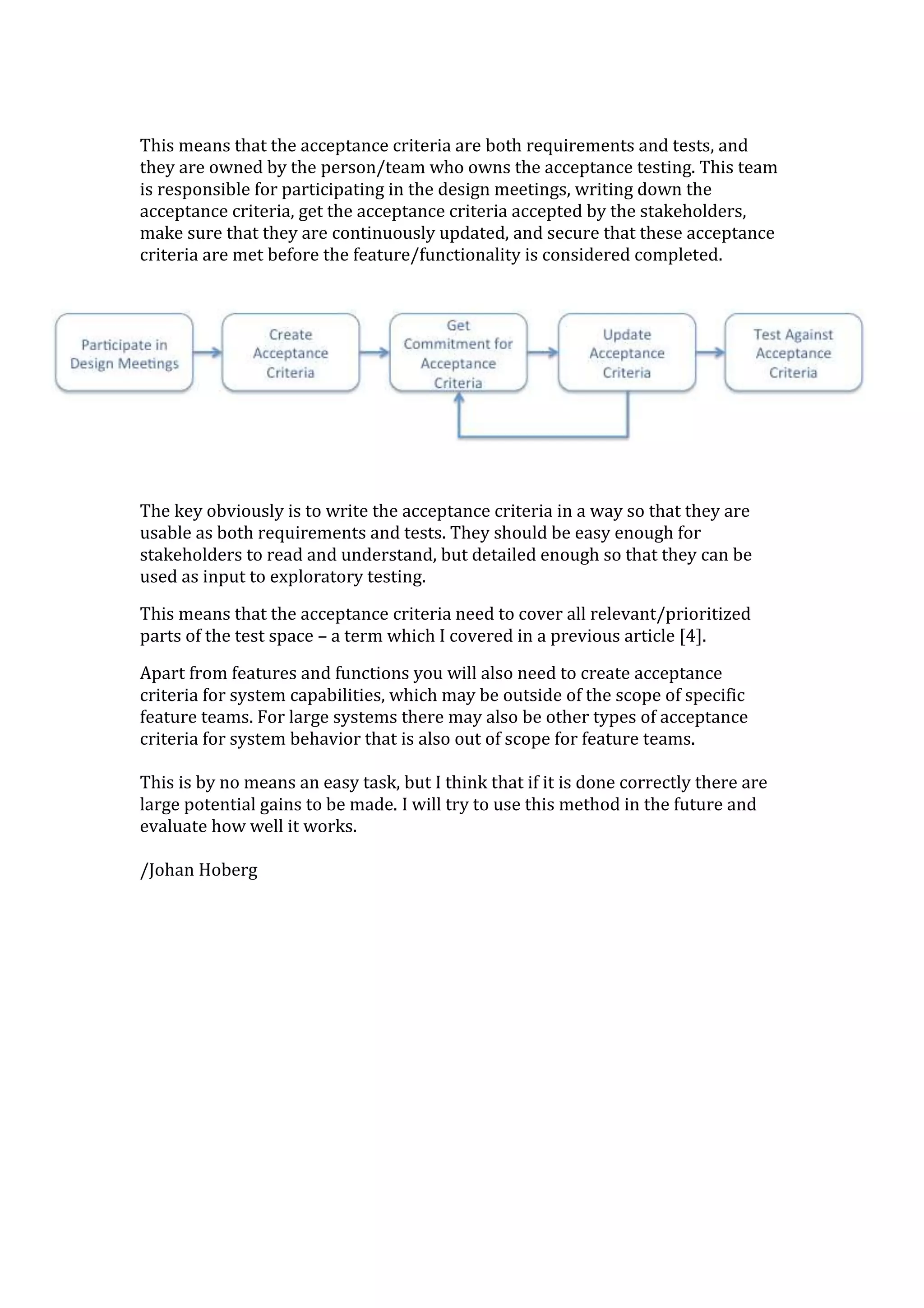 Acceptance Criteria as Requirements and Tests | DOCX