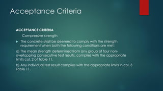 Acceptance criteria of cube | PDF