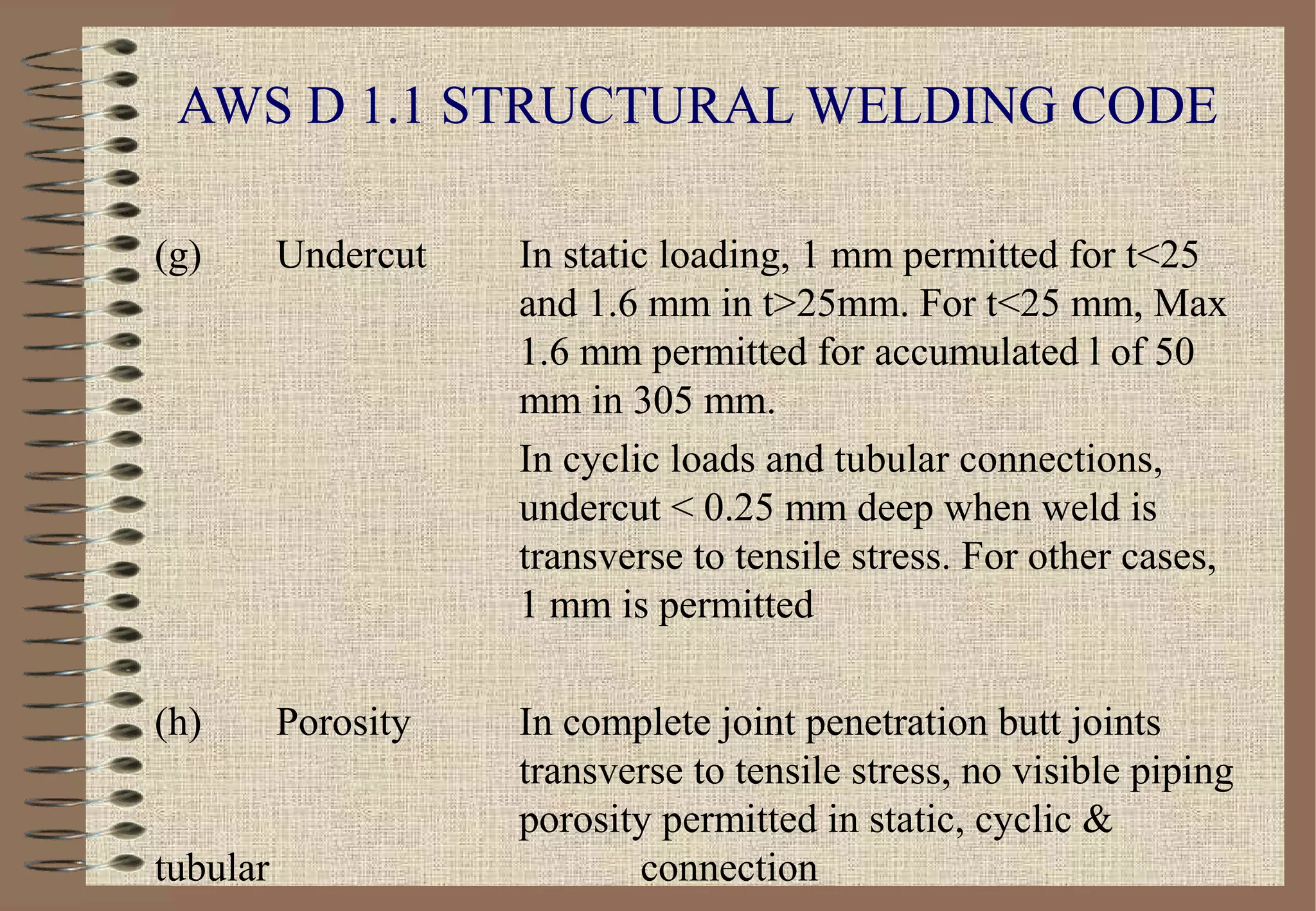 criteria of weld defects | PPT