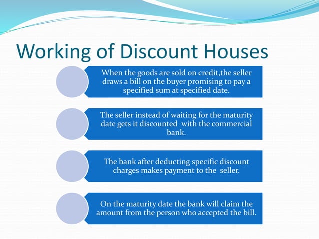 Acceptance houses and discount houses | PPTX