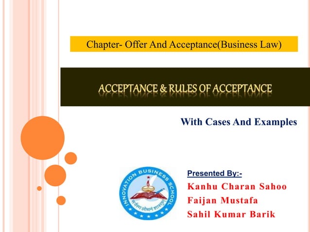 Acceptance & Rules of Acceptance.pptx