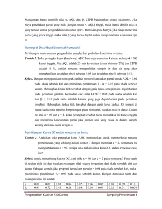 Acceptance sampling | PDF