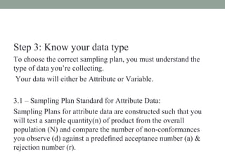 Acceptance sampling | PPT