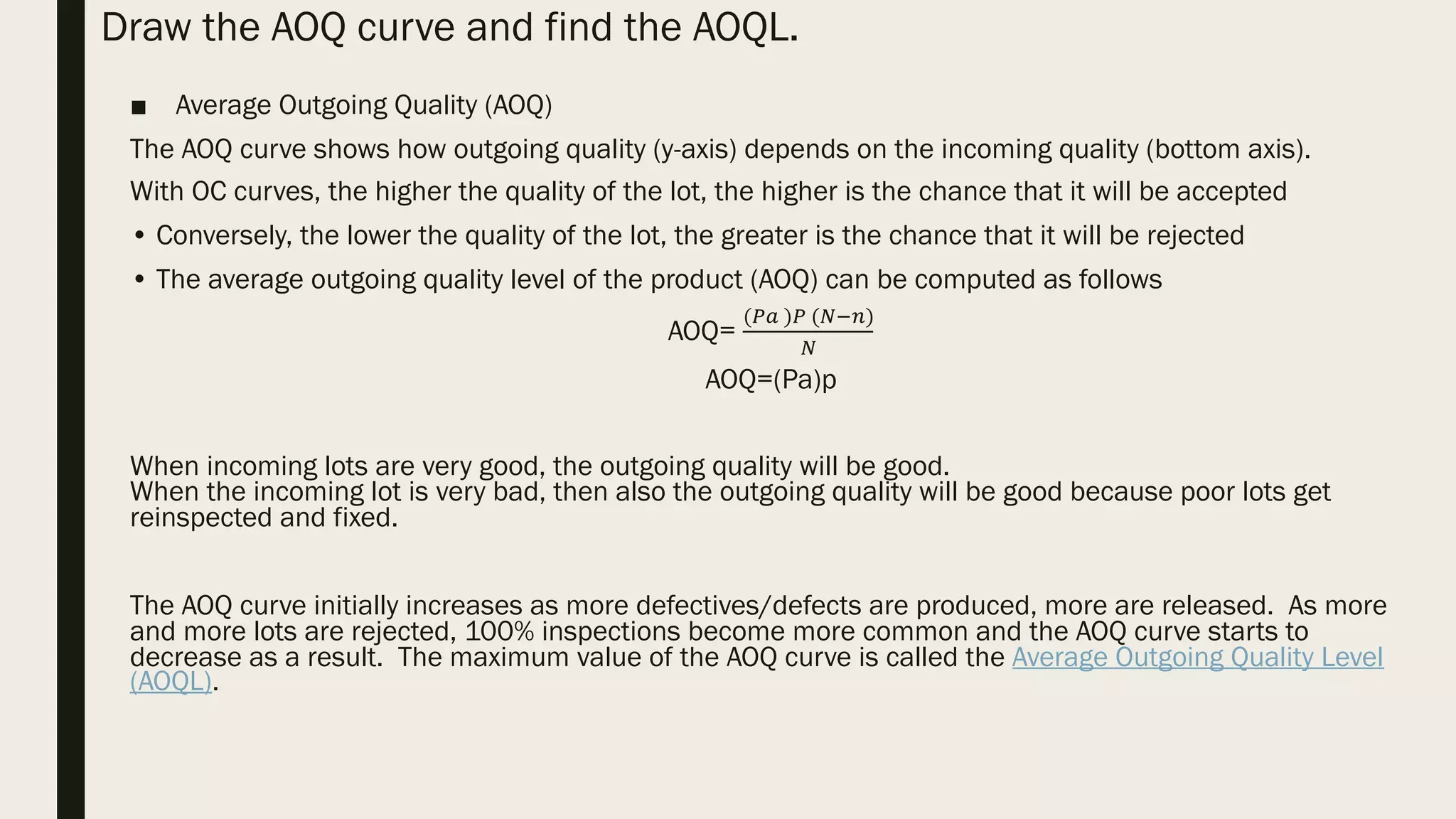 Acceptance sampling Q&A | PDF