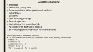 Acceptance sampling Q&A | PDF | Business | Business and Finance