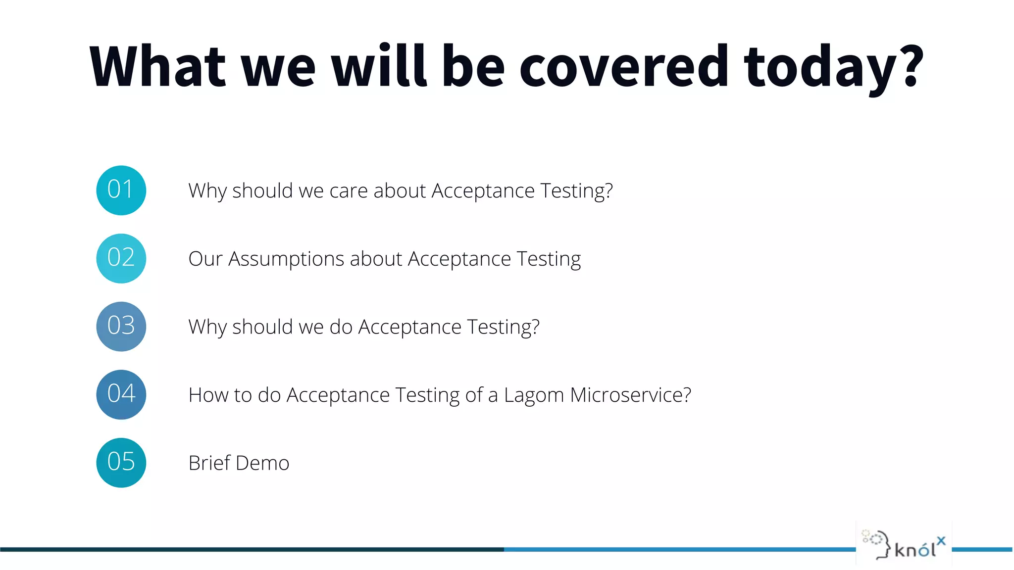 Acceptance testing of lagom microservices with cucumber | PPT