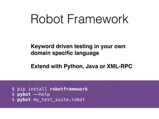 Acceptance testing plone sites and add ons with robot framework and ...