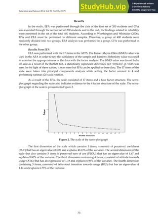 Acceptence Of TPC Scale - Validity And Reliability Study | PDF