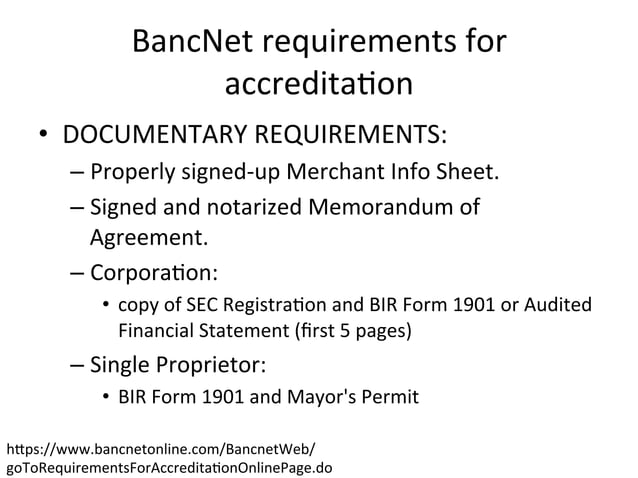 Accepting payments online with BancNet Internet Payment Gateway | PDF
