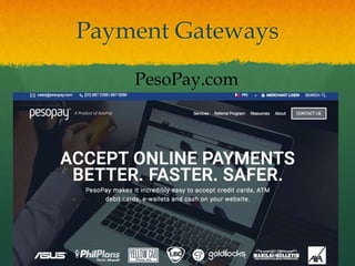 Accepting Electronic Payments: ePayment Gateways in the Philippines ...