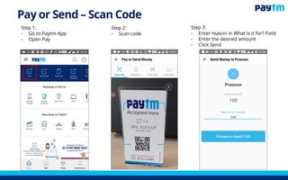 Accept Money using Paytm - Paytm Payments | PPT