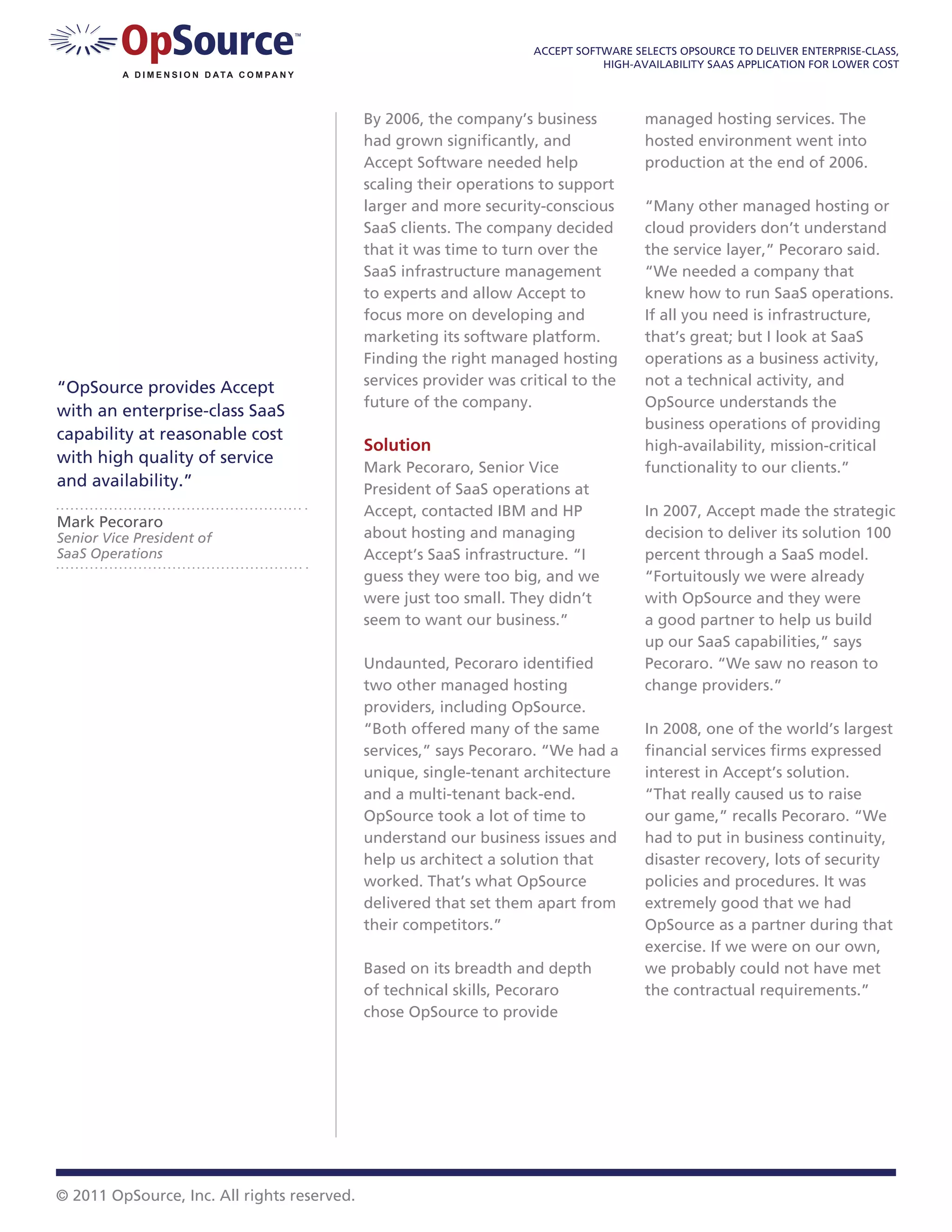 Case Study: ACCEPT | PDF