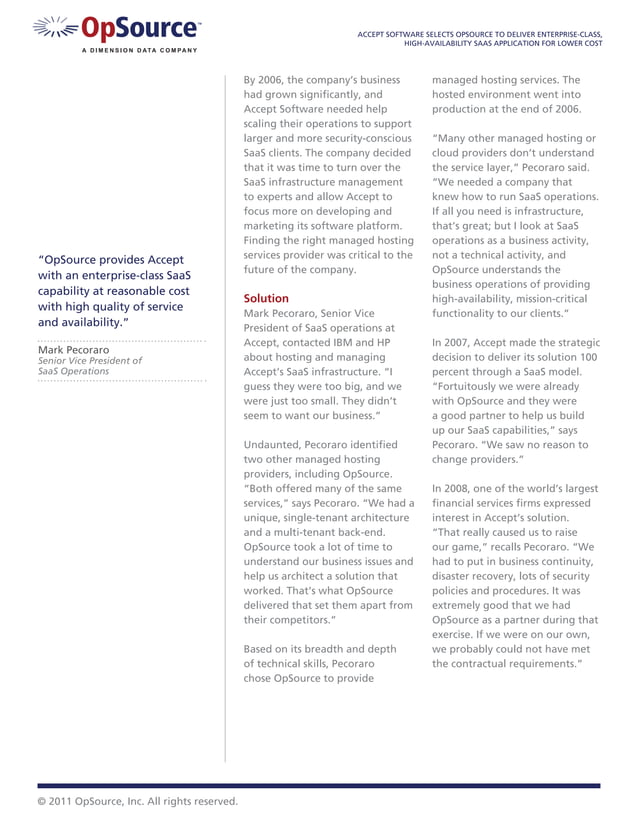 Case Study: ACCEPT | PDF