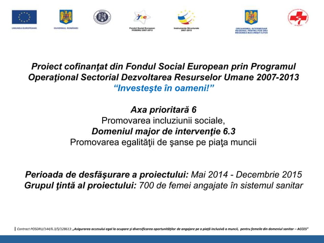 ACCES - Prezentare hartuire | PPTX