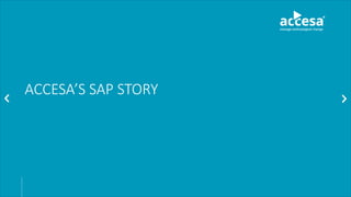 SAP Consulting by Accesa | PPTX