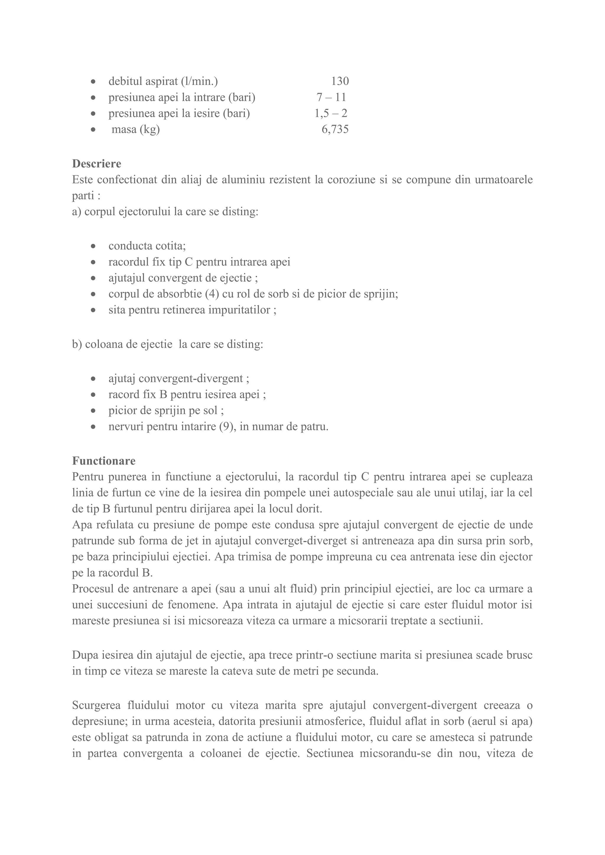 Accesorii pentru lucru cu apa | PDF