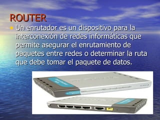 Accesorios para una red fìsica | PPT