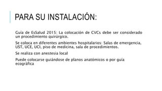 ACCESO VASCULAR Y PERITONEAL NEFROLOGIA. | PPTX
