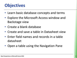 New Perspectives: Access.01