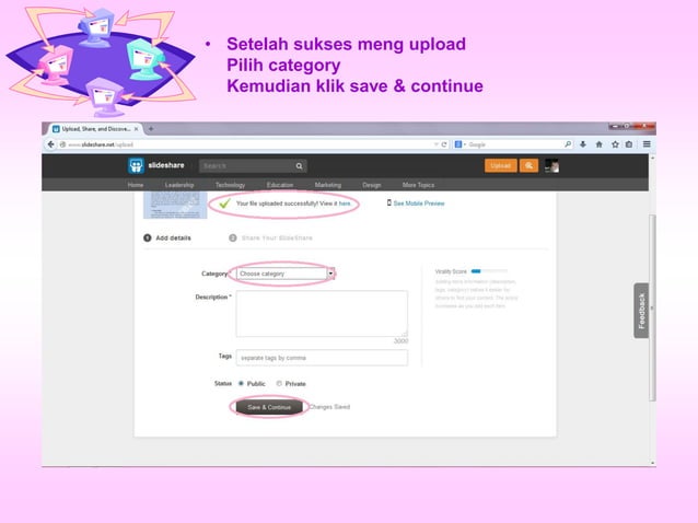 Cara Upload PDF ke Slideshare | PDF