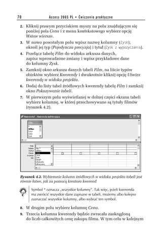 Access 2003 PL. Ćwiczenia praktyczne. Wydanie II | PDF