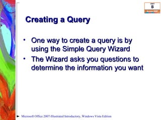 Access 2007 Unit B | PPT