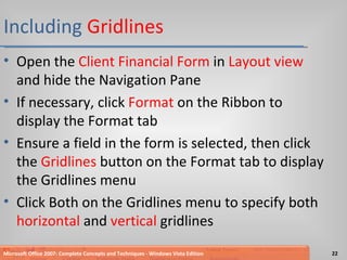 Access Ch4 Creating Reports And Forms (Jy) | PPT