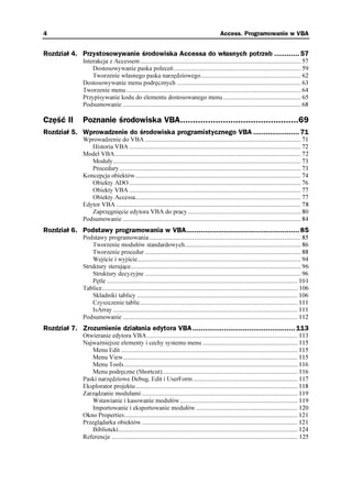 Access. Programowanie w VBA | PDF
