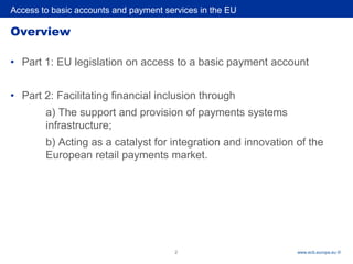 Access to-basic-accounts-and-payment-services-in-the-eu-by-monika ...
