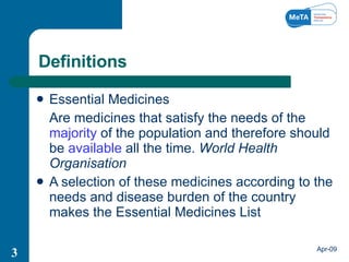 Access To Medicine | PPT