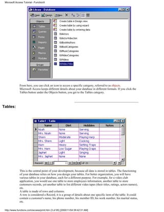 Access 2003 tutorial 3 | PDF