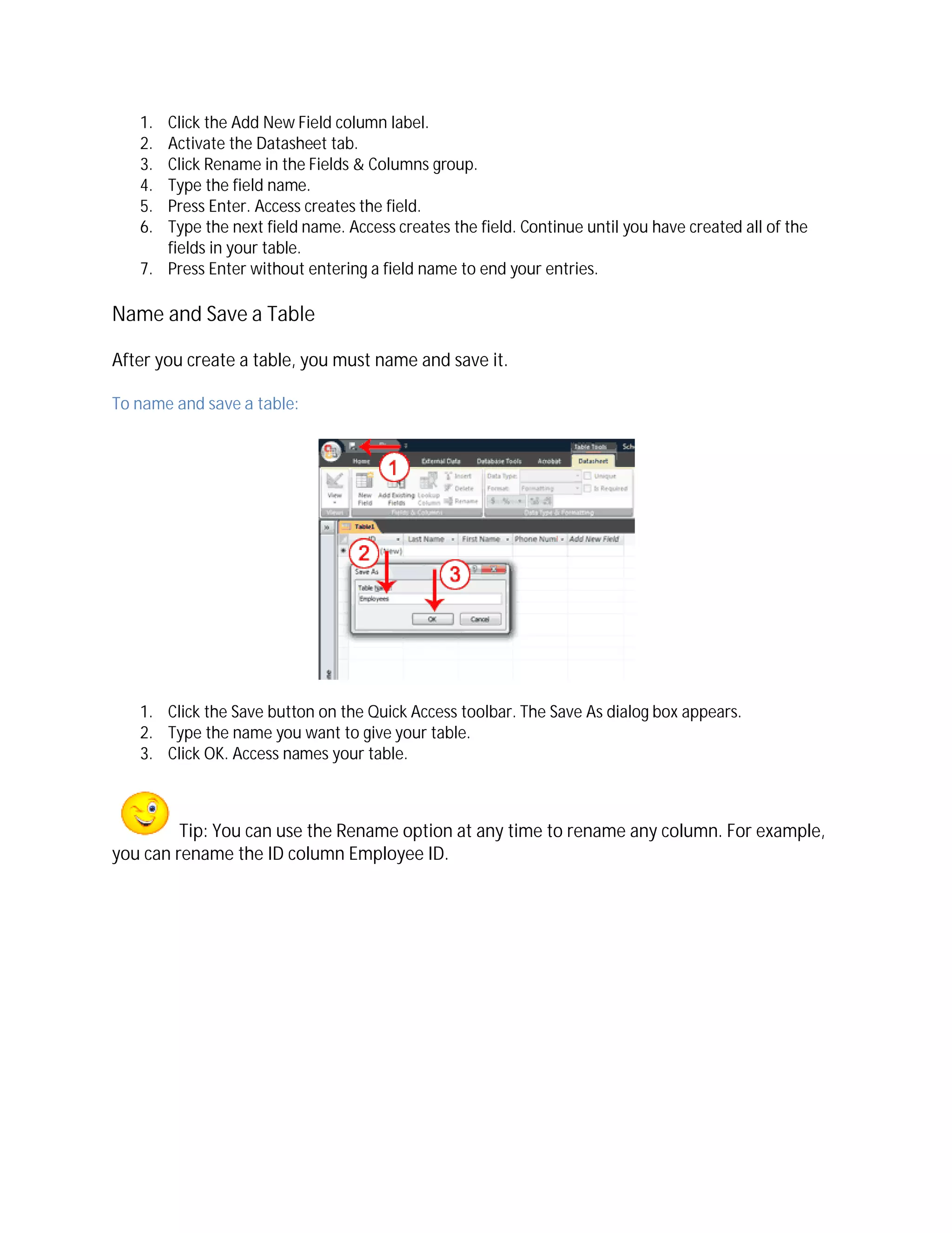 Access 2007 lecture notes students | PDF