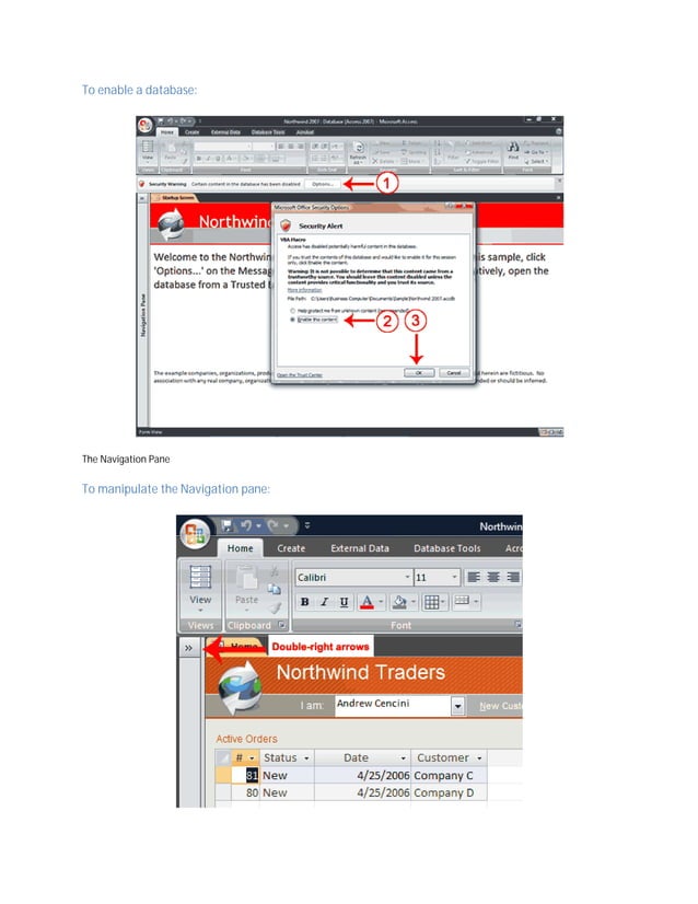Access 2007 lecture notes students | PDF | Databases | Computer ...