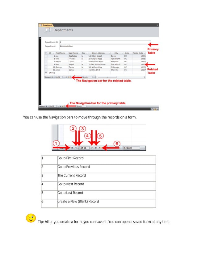 Access 2007 lecture notes students | PDF | Databases | Computer ...